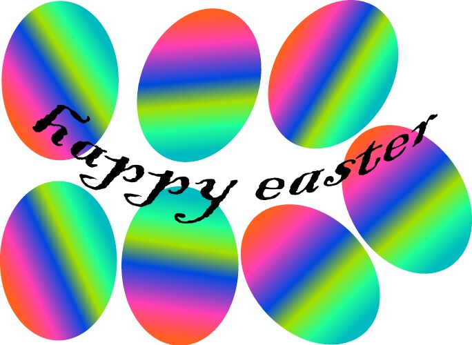 Rainbow Eggs Vector Images (over 2,100)