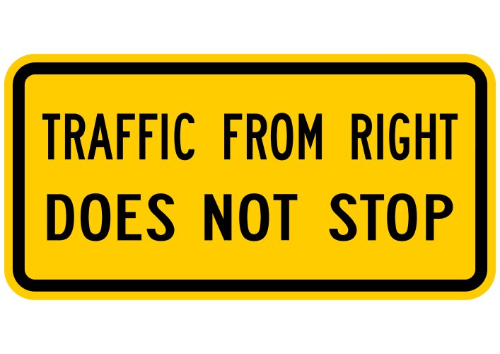 Sticker warning safety sign Royalty Free Vector Image