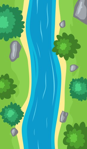 Cartoon river Vector Images & Graphics for Commercial Use | VectorStock
