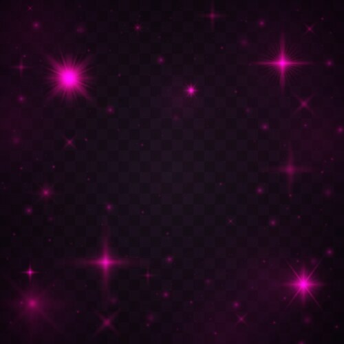 Animated sparkle or shine effect game sprite Vector Image