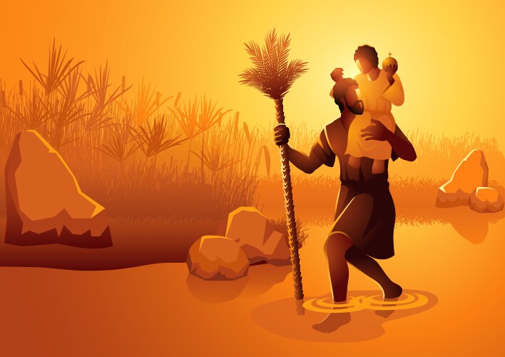 St Christopher Vector Images (over 280)