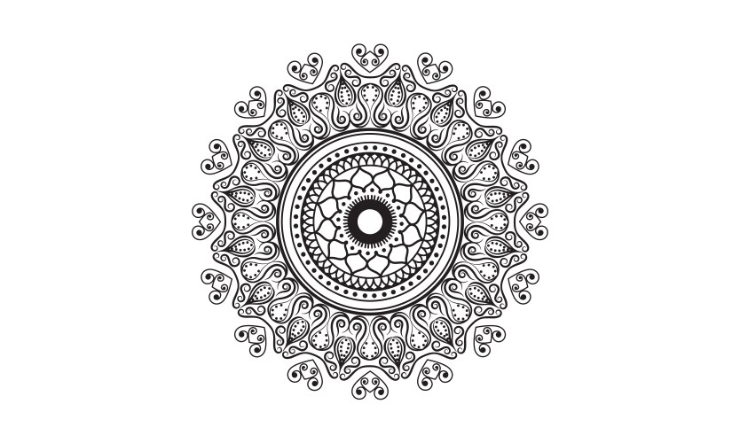Simple Mandala Designs Vector Images (over 18,000)