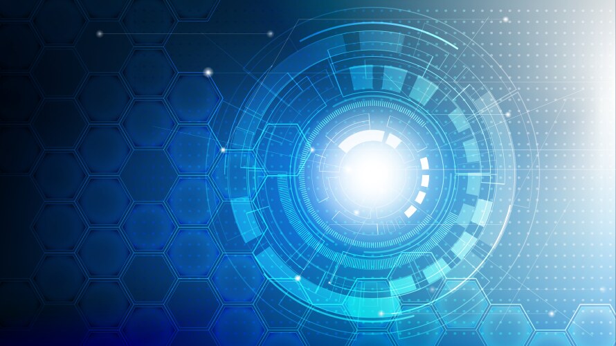 Abstract technology background Royalty Free Vector Image