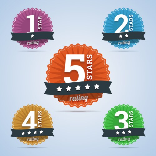 4 Star Rating Vector Images (over 990)