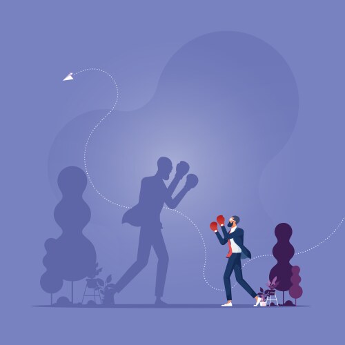 Fight Yourself Vector Images (over 170)