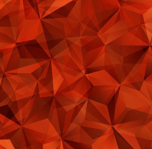 Red abstract background polygon Royalty Free Vector Image