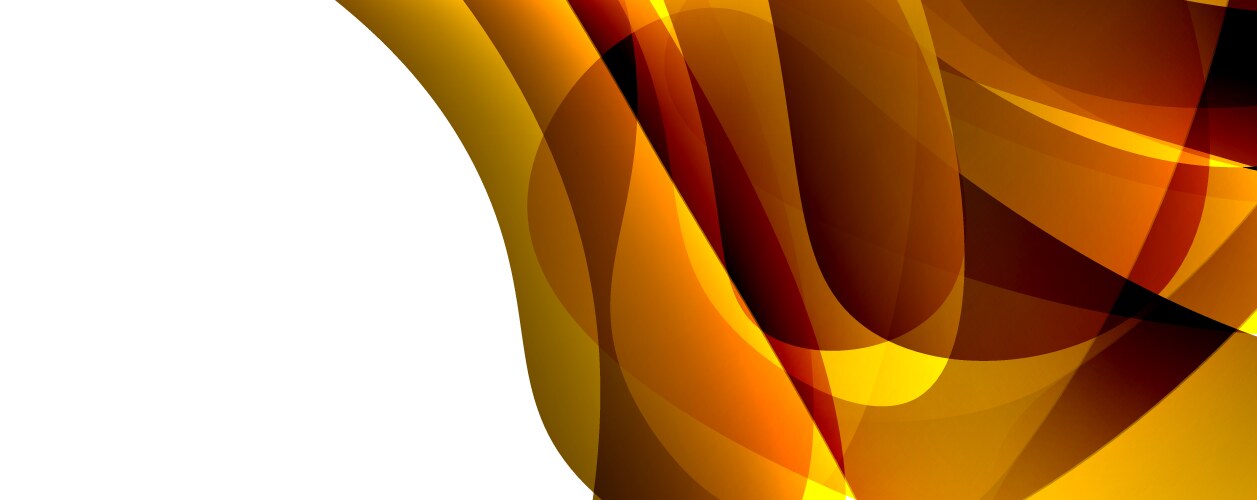A red and yellow abstract background with a white Vector Image