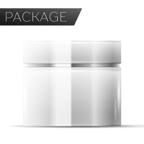 Body cream purple package for cosmetic product Vector Image