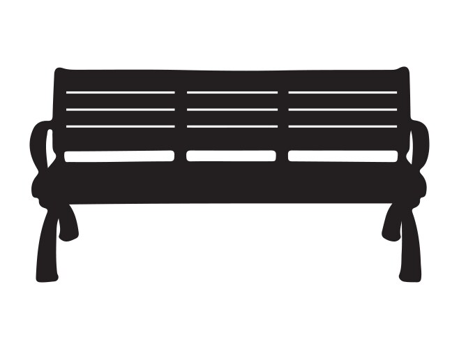 Bench Silhouette Vector Images (over 6,500)