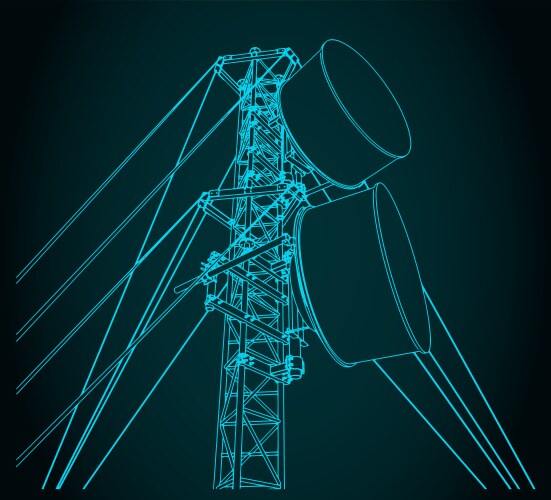 Base Station Tower Vector Images (over 360)
