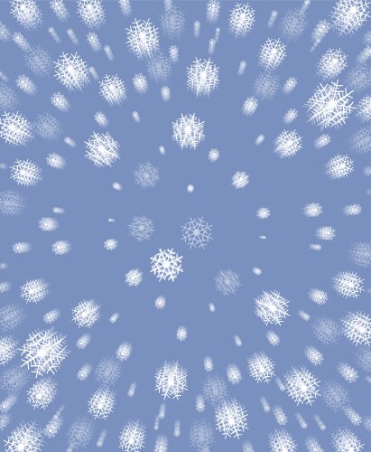 Snow falling down from winter christmas and new Vector Image
