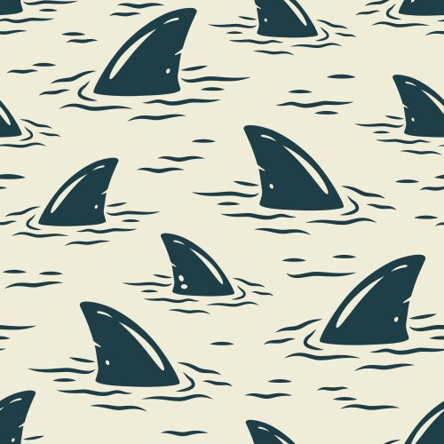 Shark Fin in Water Vector Images (over 9,800)
