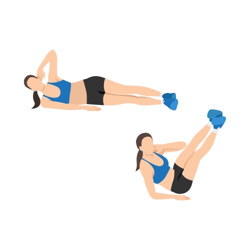 Abdominal Crunch Vector Images (over 460)