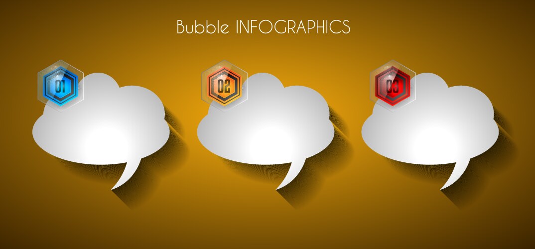 Clean infographic layout template for data Vector Image