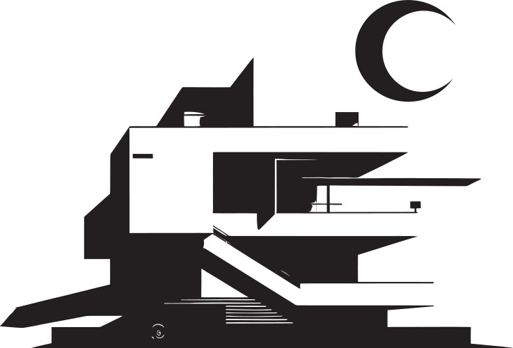 Architectural Drawing Building Elevation Plan Vector Images (over 180)