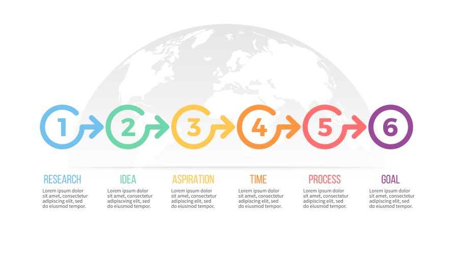 Free 6 Steps Infographics Vector Images (over 330)