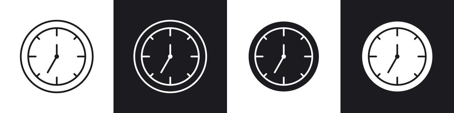 Blank Watch Face Vector Images (over 540)