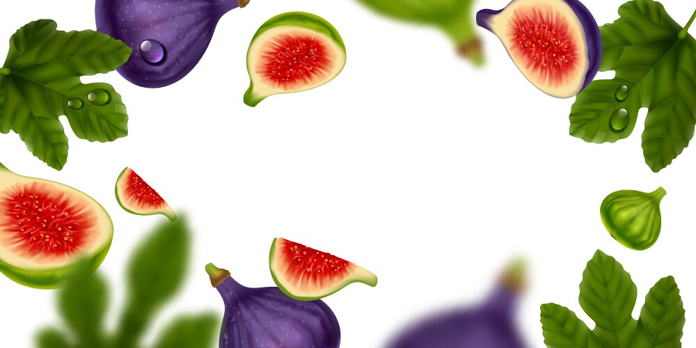 Smoothie frame background Royalty Free Vector Image