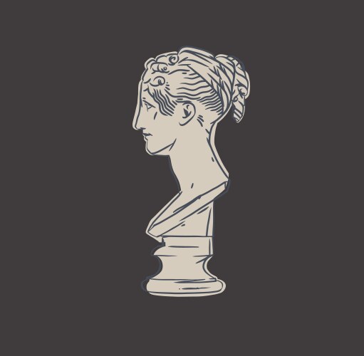 Statue Outline Greek Vector Images (over 1,100)