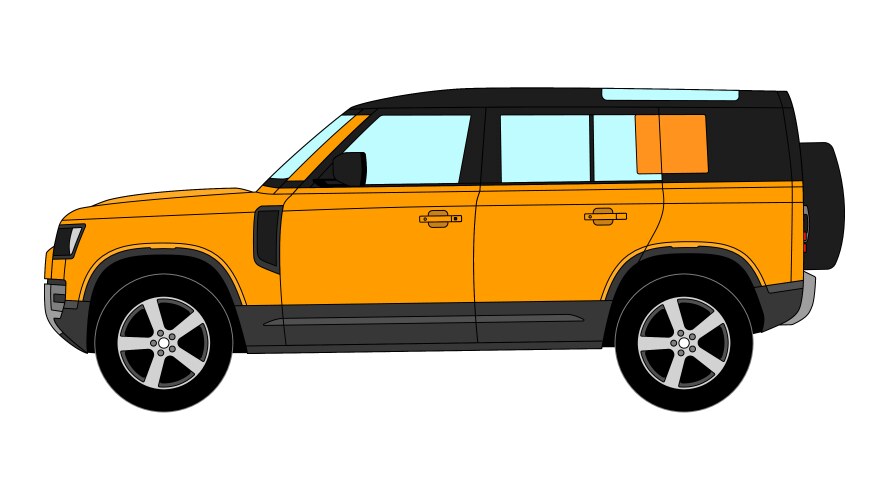 Land Rover Defender Vector Images (23)