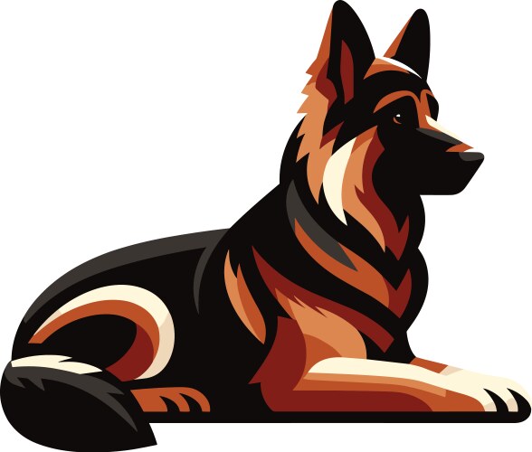 Black German Shepherd Vector Images (over 2,400)