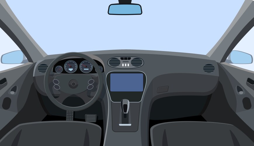 Car Inside View Vector Images (over 1,900)