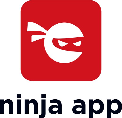 Creative people team logo design Royalty Free Vector Image