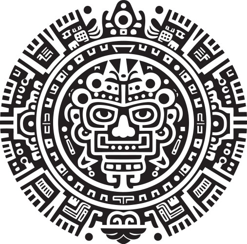 Aztec Calendar Vector Images (over 780)