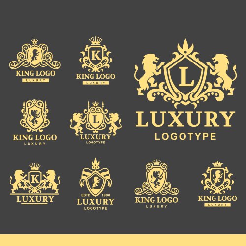 Royal logo Vector Images & Graphics for Commercial Use | VectorStock