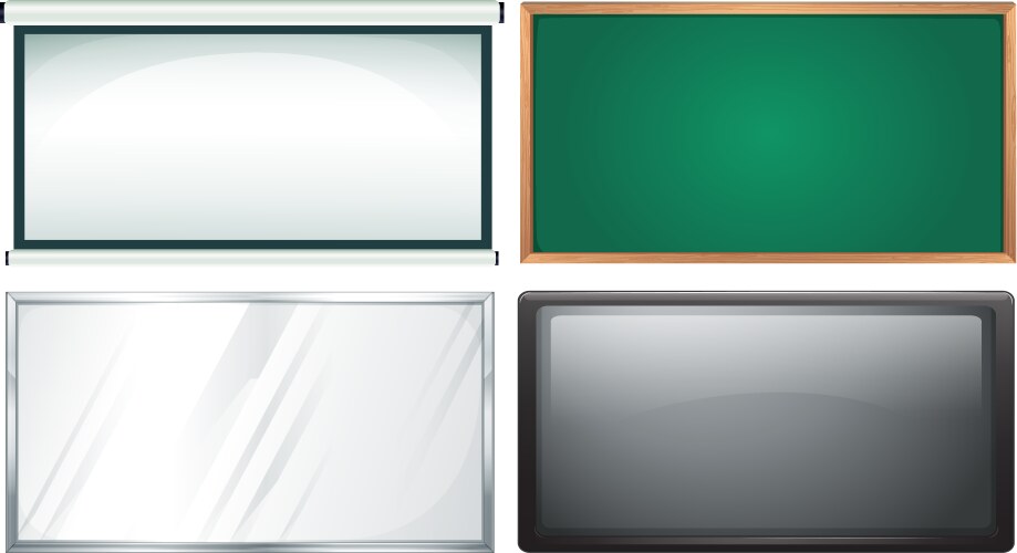 Interactive board Royalty Free Vector Image - VectorStock