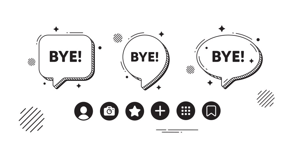 Goodbye Cloud Farewell Vector Images (31)