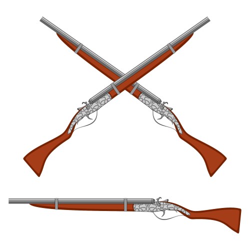 Crossed Rifles Vector Images (over 6,300)