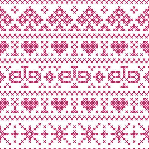 Cross Stitch Vector Images (over 7,500)