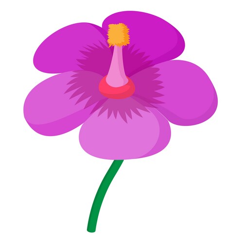 Flower Purple Cartoon Vector Images (over 17,000)