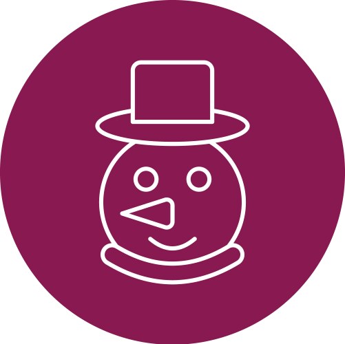 Snowman Line Art Vector Images (over 2,900)