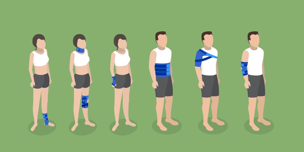 3d isometric flat conceptual Royalty Free Vector Image