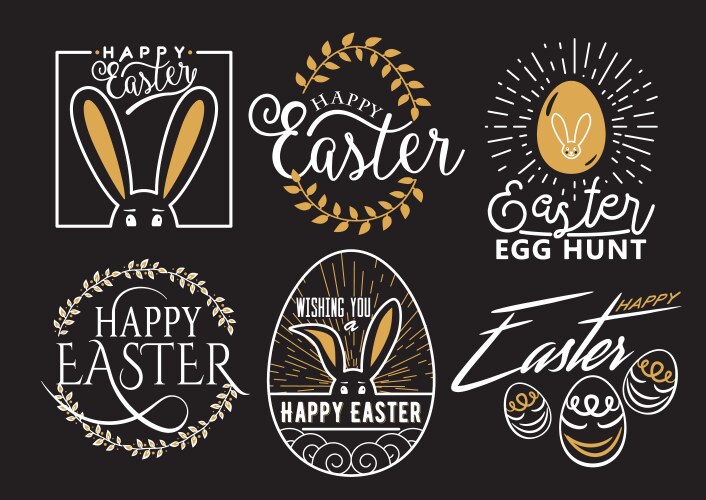 Easter Bunny Logo Vector Images (over 9,500)