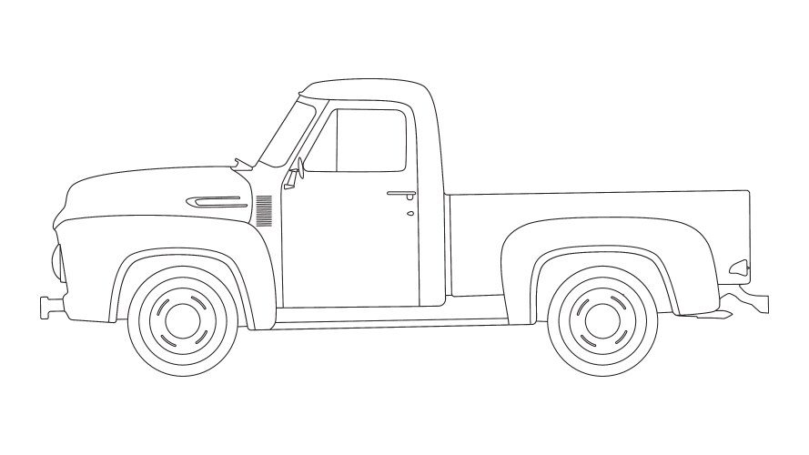 Ford Bronco Vector Images (8)
