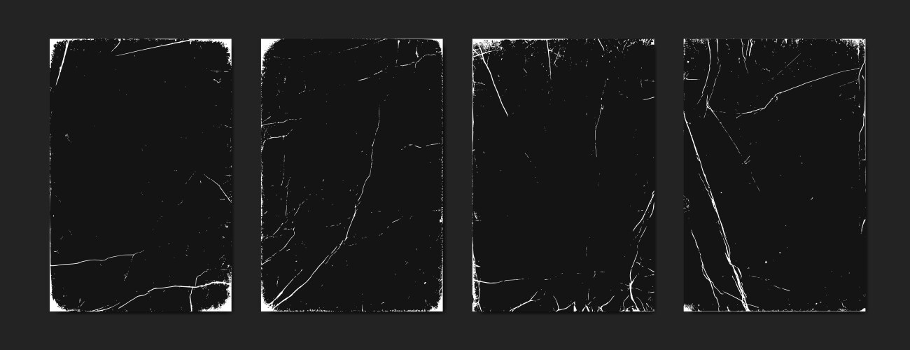 Old cinematic frame overlay texture on transparent