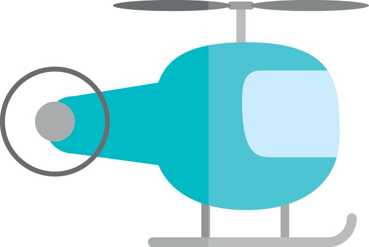 Cartoons helicopter Royalty Free Vector Image - VectorStock