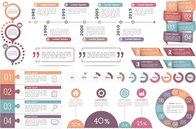 Info graphic icon Royalty Free Vector Image - VectorStock