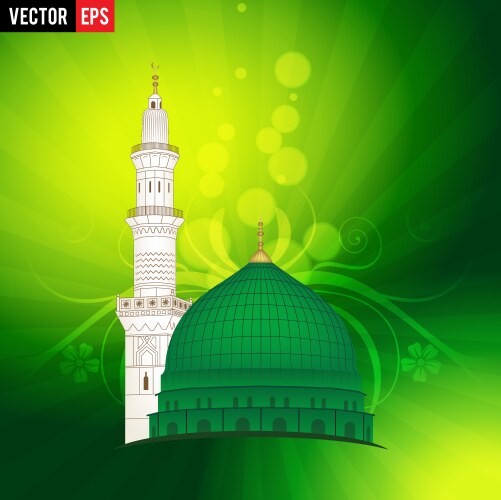 Islamic Tomb Complex Royalty Free Vector Image