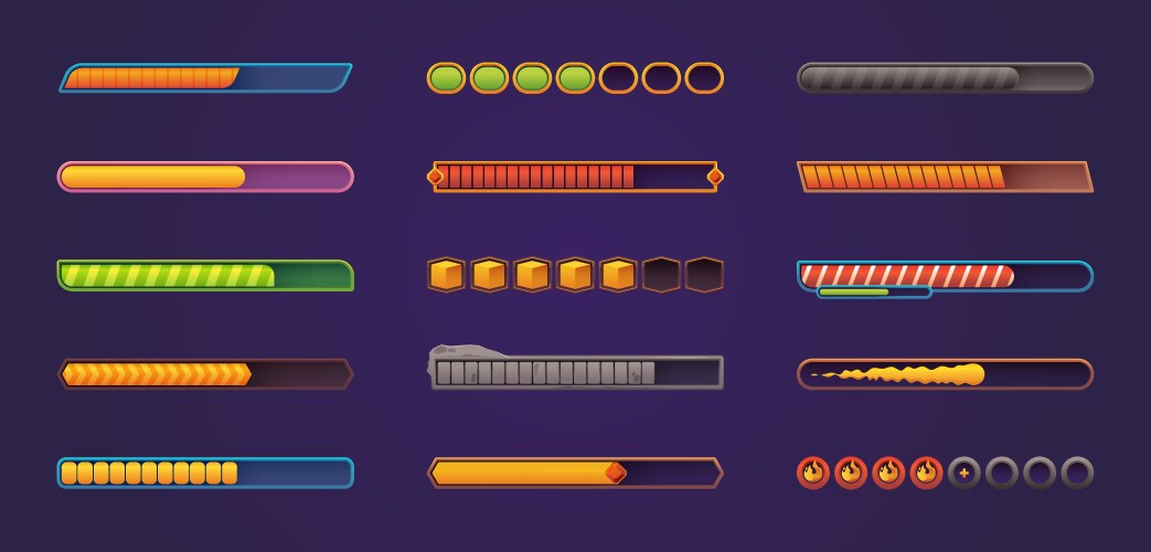 Game Menu Asset Vector Images (over 2,500)