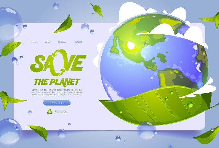 Save Earth Vector Images (over 77,000)