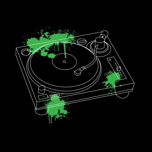 Dj Turntable Vector Images (over 14,000)