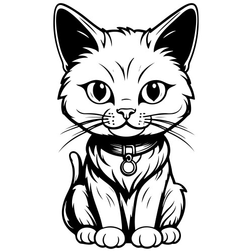 Cat Line Drawings Vector Images (over 37,000)