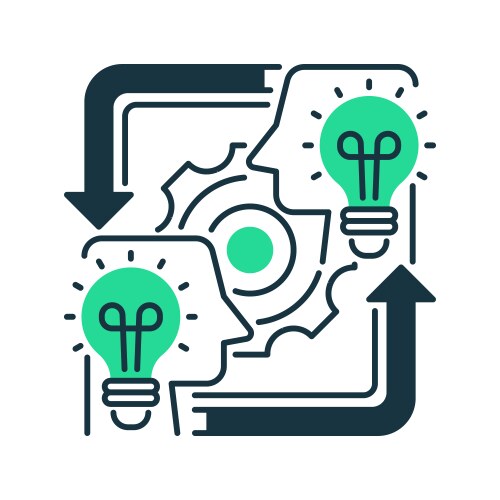 Knowledge Sharing Vector Images (over 5,800)