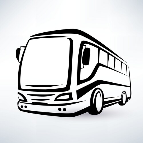Bus Outline Vector Images (over 20,000)