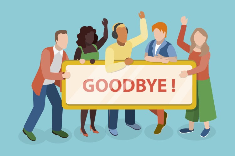 Goodbye Cartoon Vector Images (over 3,700)