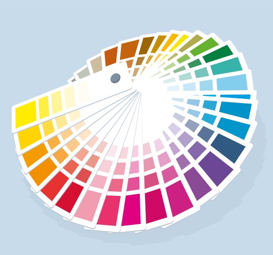 Color guide Royalty Free Vector Image - VectorStock